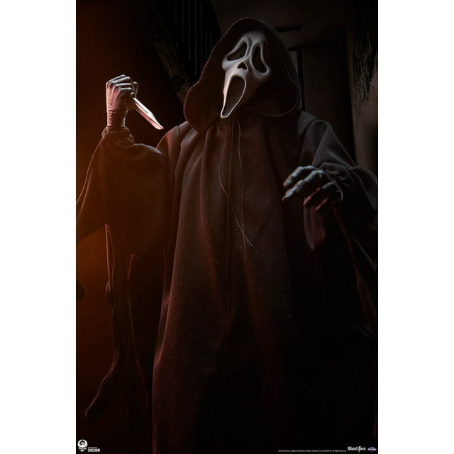 Sideshow Collectibles Ghostface 1/4 Scale Figure Scream IN Stock ...