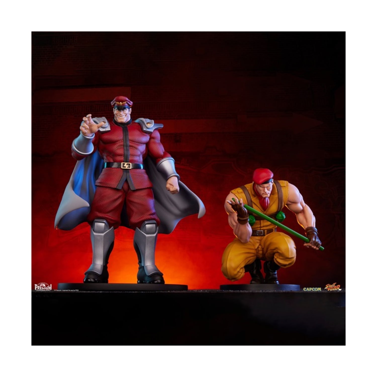 Sideshow Collectibles Street Jam - M. Bison & Rolento (1/10) New ...