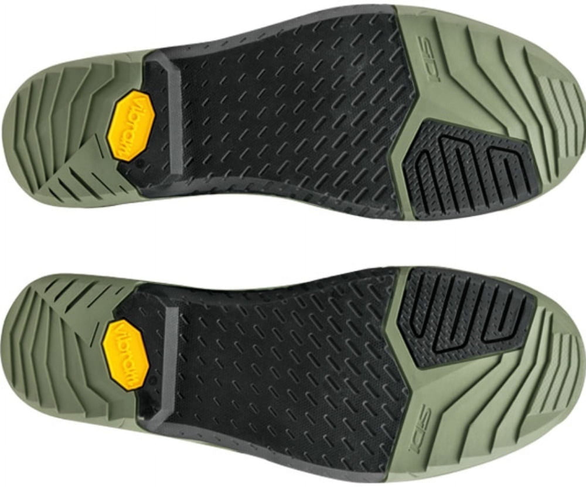 Sidi Bicolor Offroad Boot Soles Army/Black 44 EUR - Walmart.com
