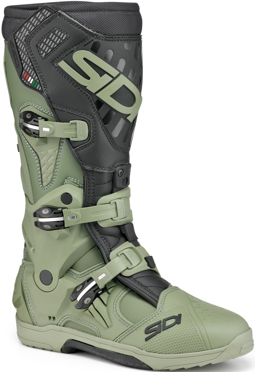 Sidi Crossair Mens MX Offroad Boots Army/Black 39 EUR - Walmart.com