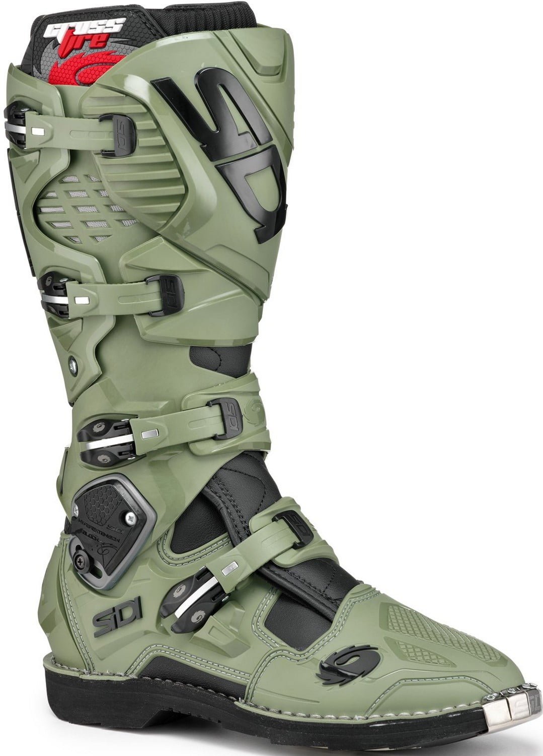 Sidi Crossfire 3 Mens MX Offroad Boots Army/Black 46 EUR - Walmart.com