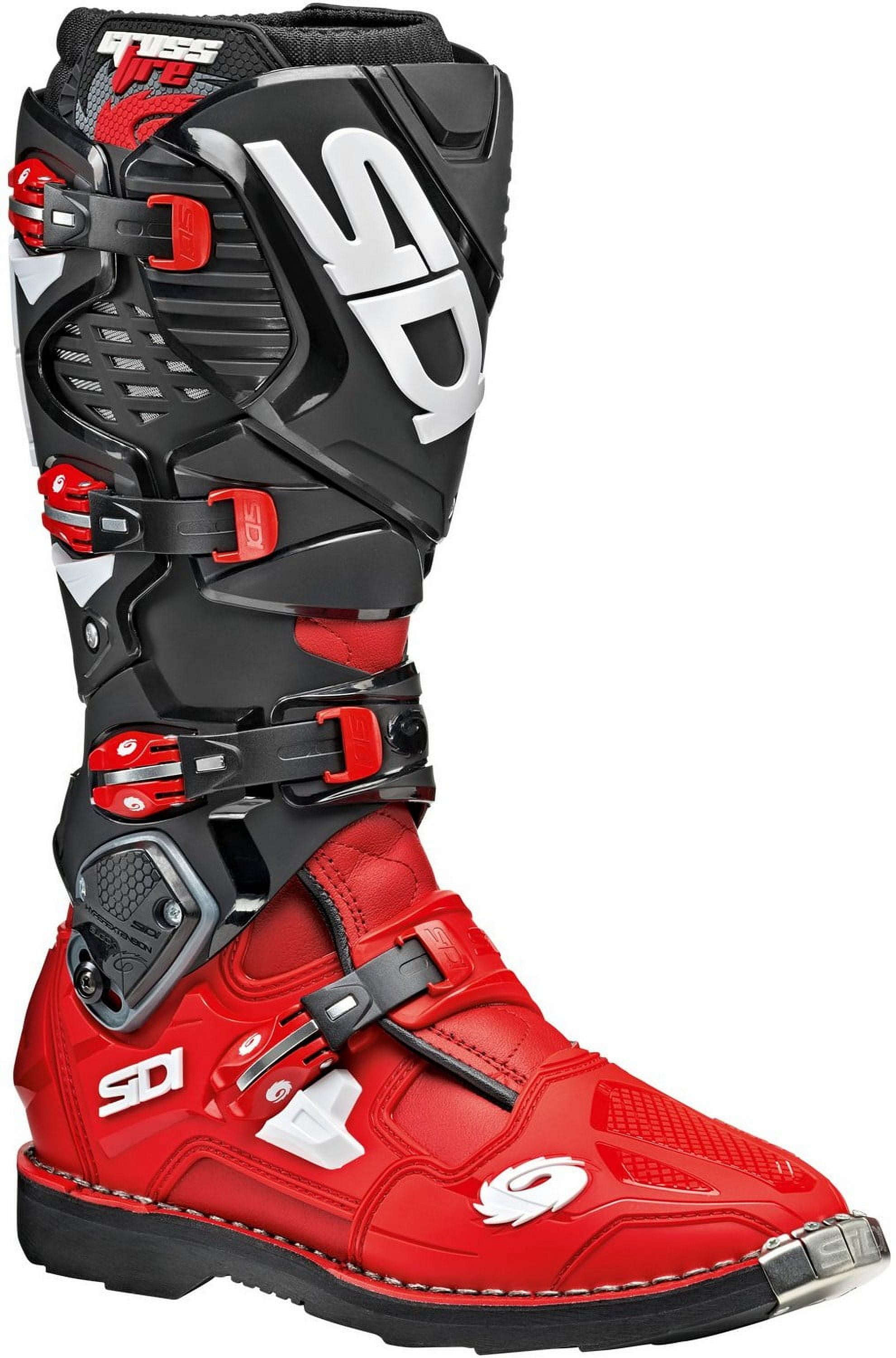 Sidi Crossfire 3 Mens MX Offroad Boots Red/Black 41 USA - Walmart.com