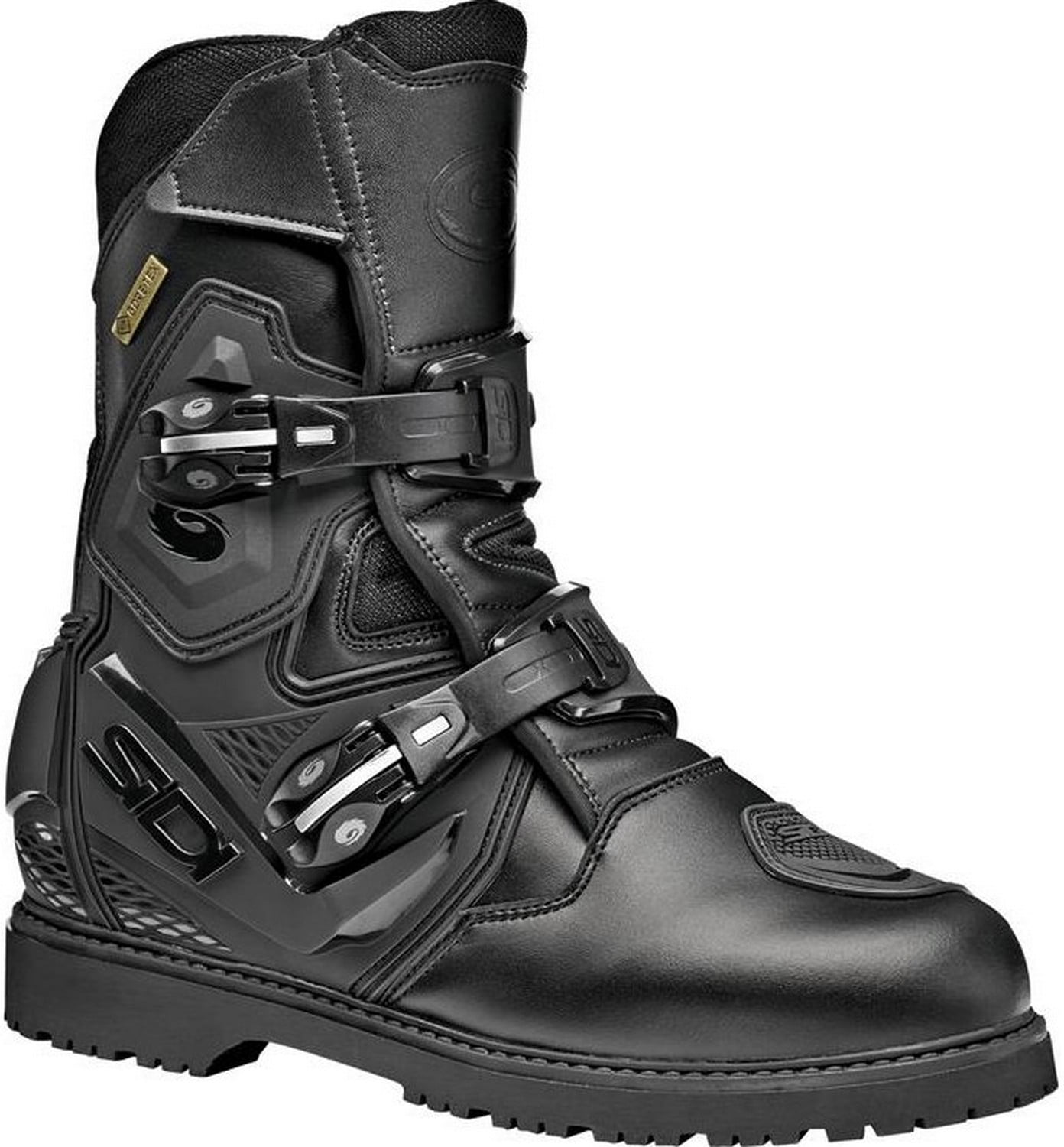 Sidi Midi Adventure 2 Mens Gore-Tex Motorcycle Boots Black 43 EUR - Walmart.com