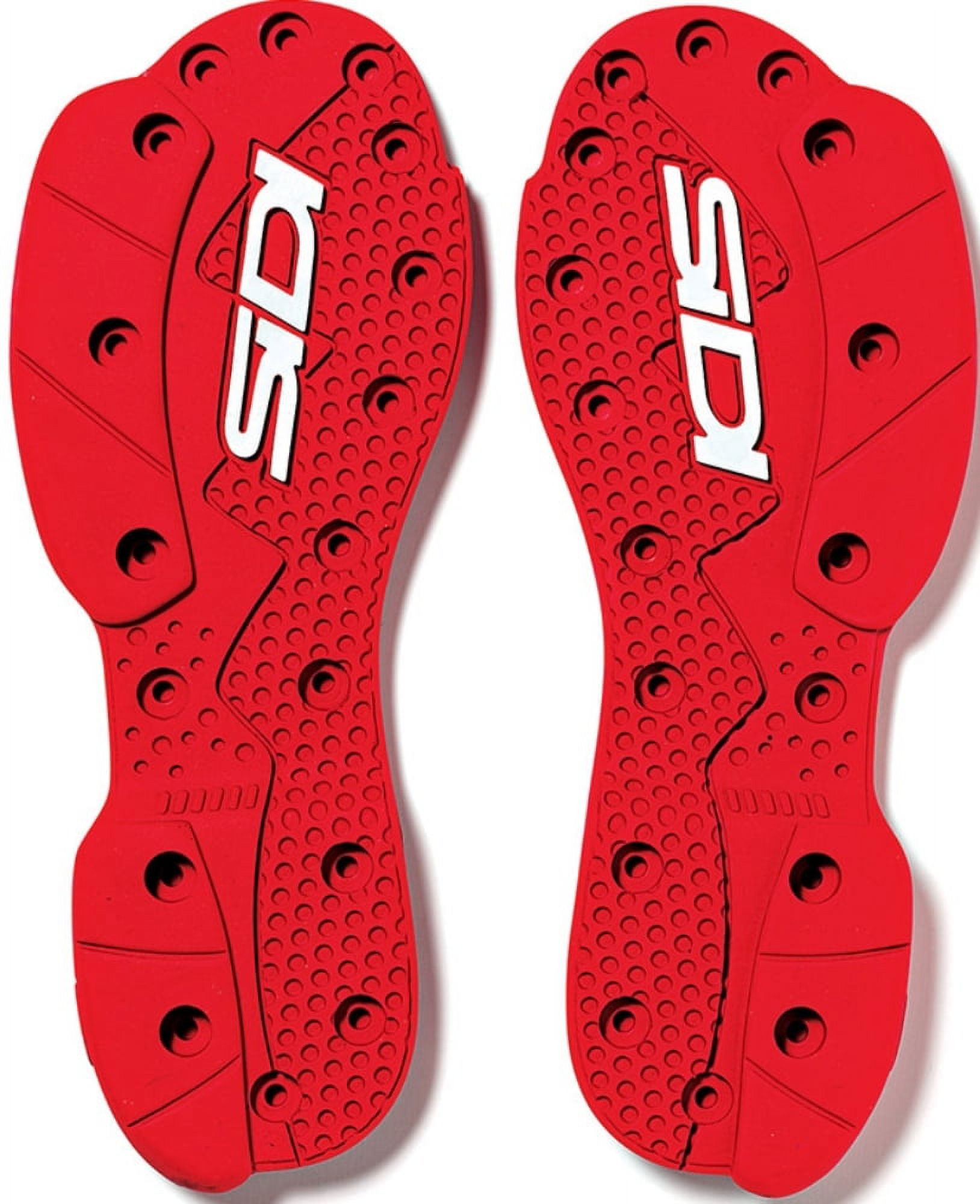 Sidi SMS Supermoto Boot Soles Red 47/48 EUR - Walmart.com