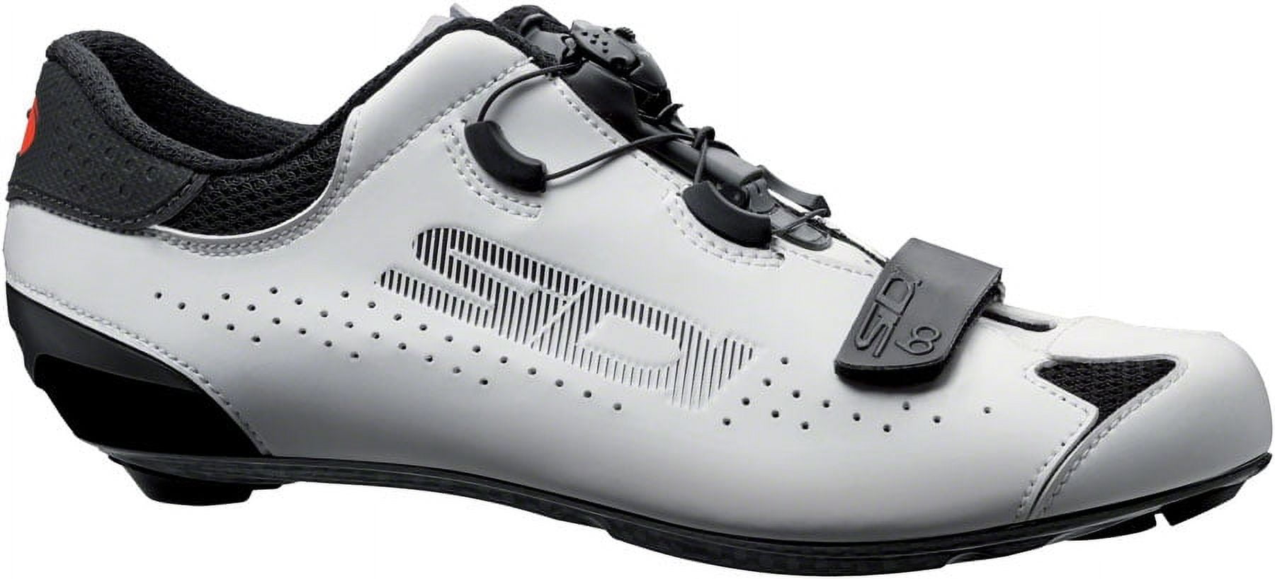 Sidi Sixty Road Shoes - Men's, Black/White, 41 - Walmart.com