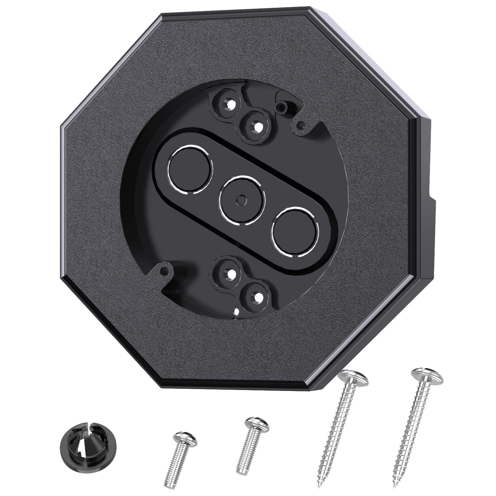 Siding Mounting Block, Octagon Siding Mounting Kit with Built-in ...