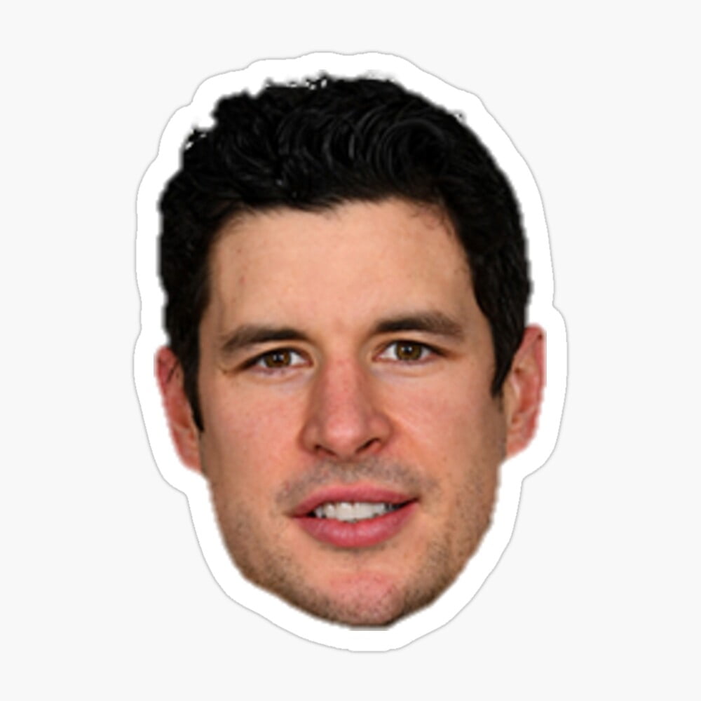 Sidney Crosby Face Sticker Phone Decal Water Bottle Stickers Car Decals ...