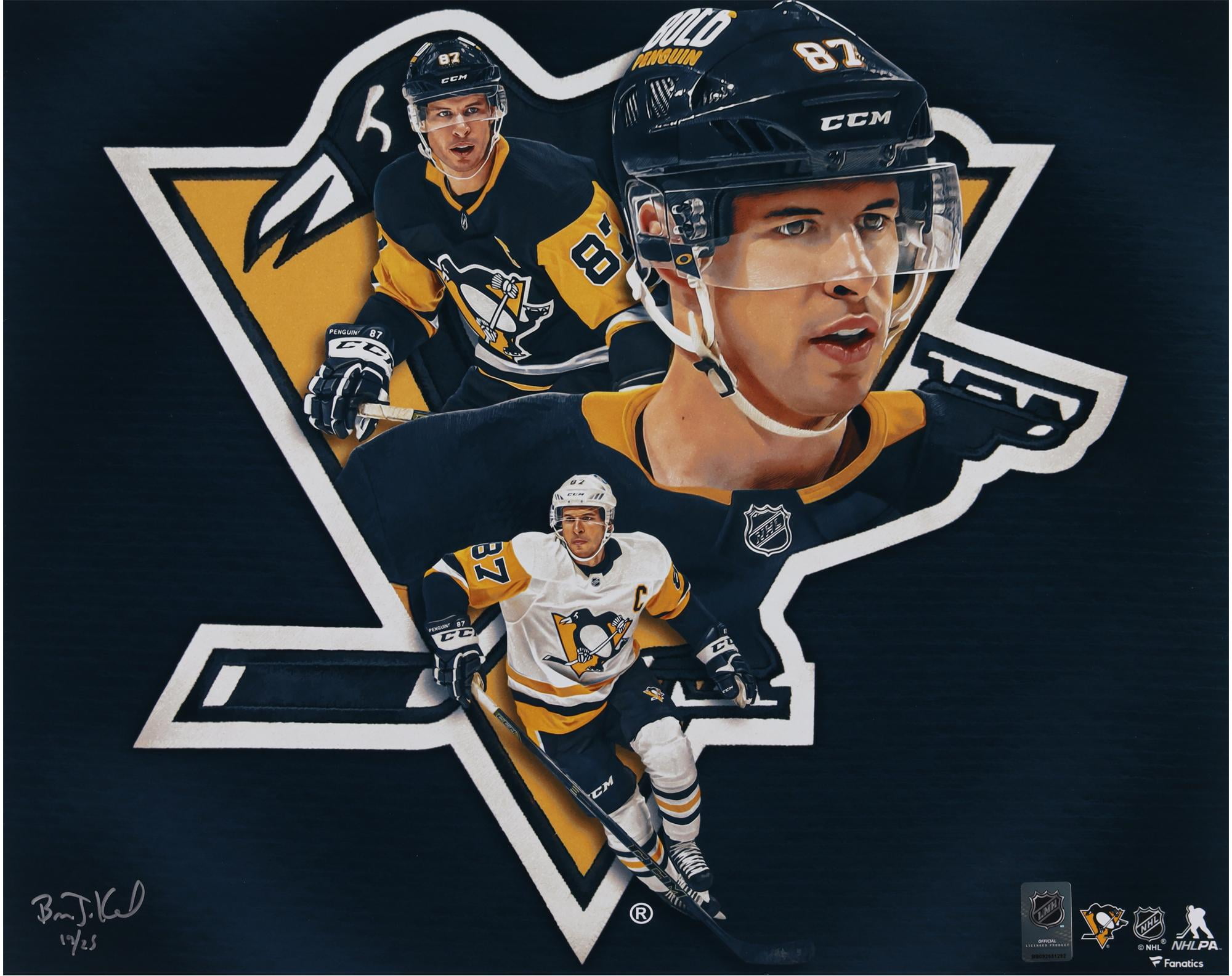 Sidney Crosby Pittsburgh Penguins 16" x 20" Photo Print - Designed and ...