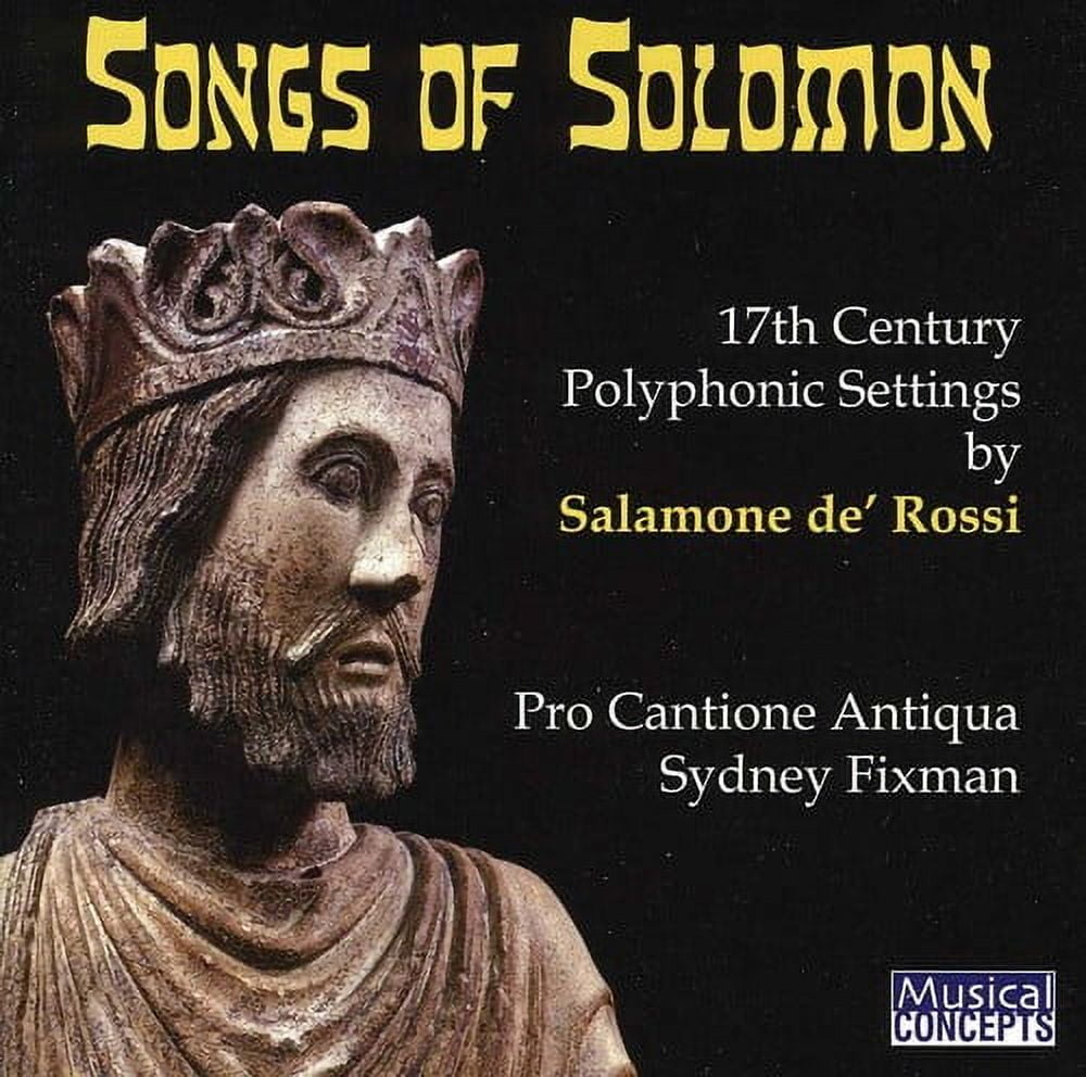 Sidney Fixman - Songs of Solomon - Music & Performance - CD - Walmart.com