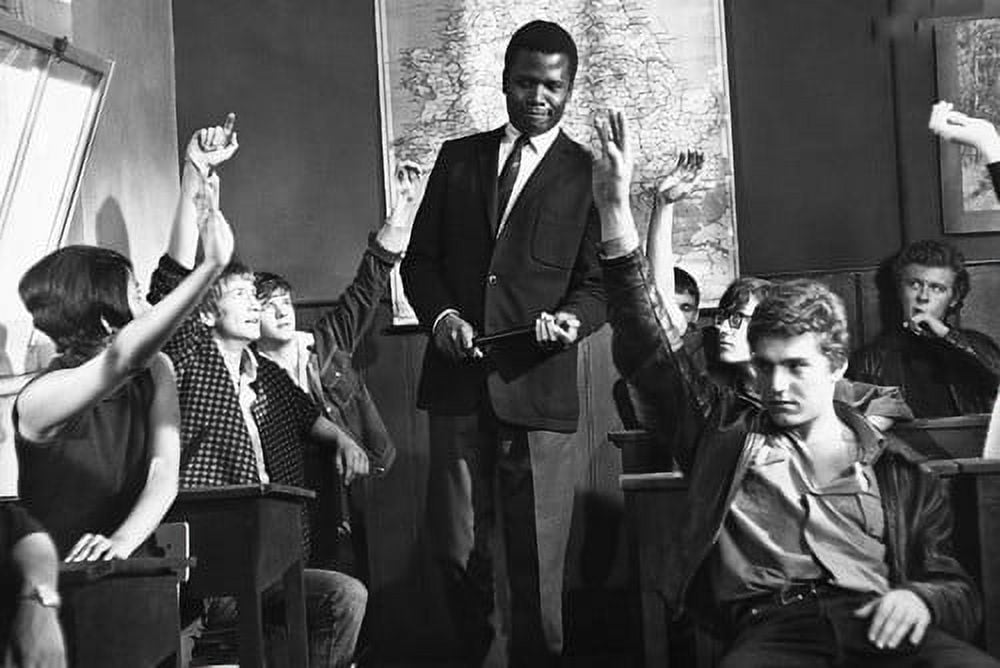 Sidney Poitier in To Sir, with Love 24x36 Poster - Walmart.com