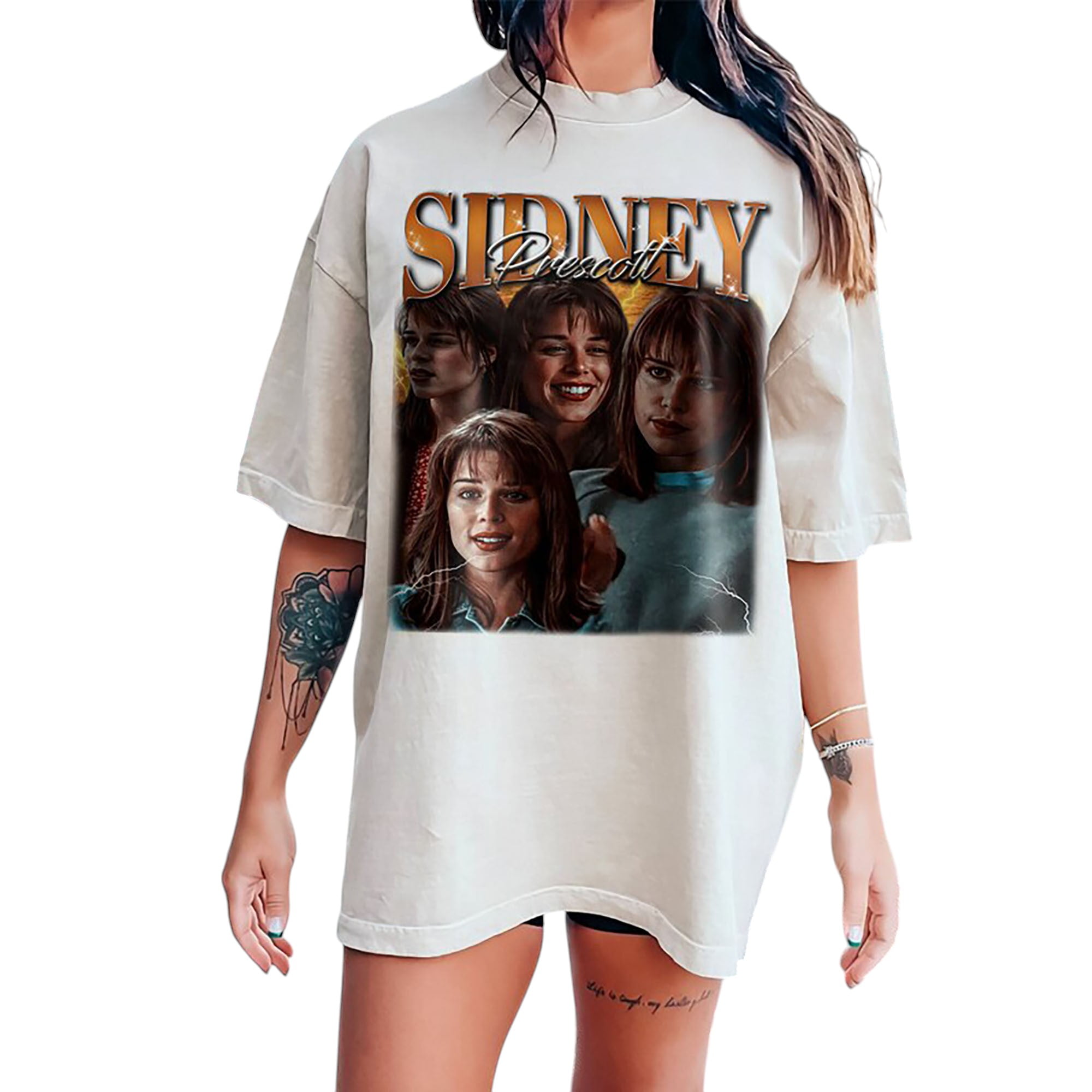 Sidney Prescott Unisex Classic T-Shirt, 90S Horror Movie, Retro Graphic ...