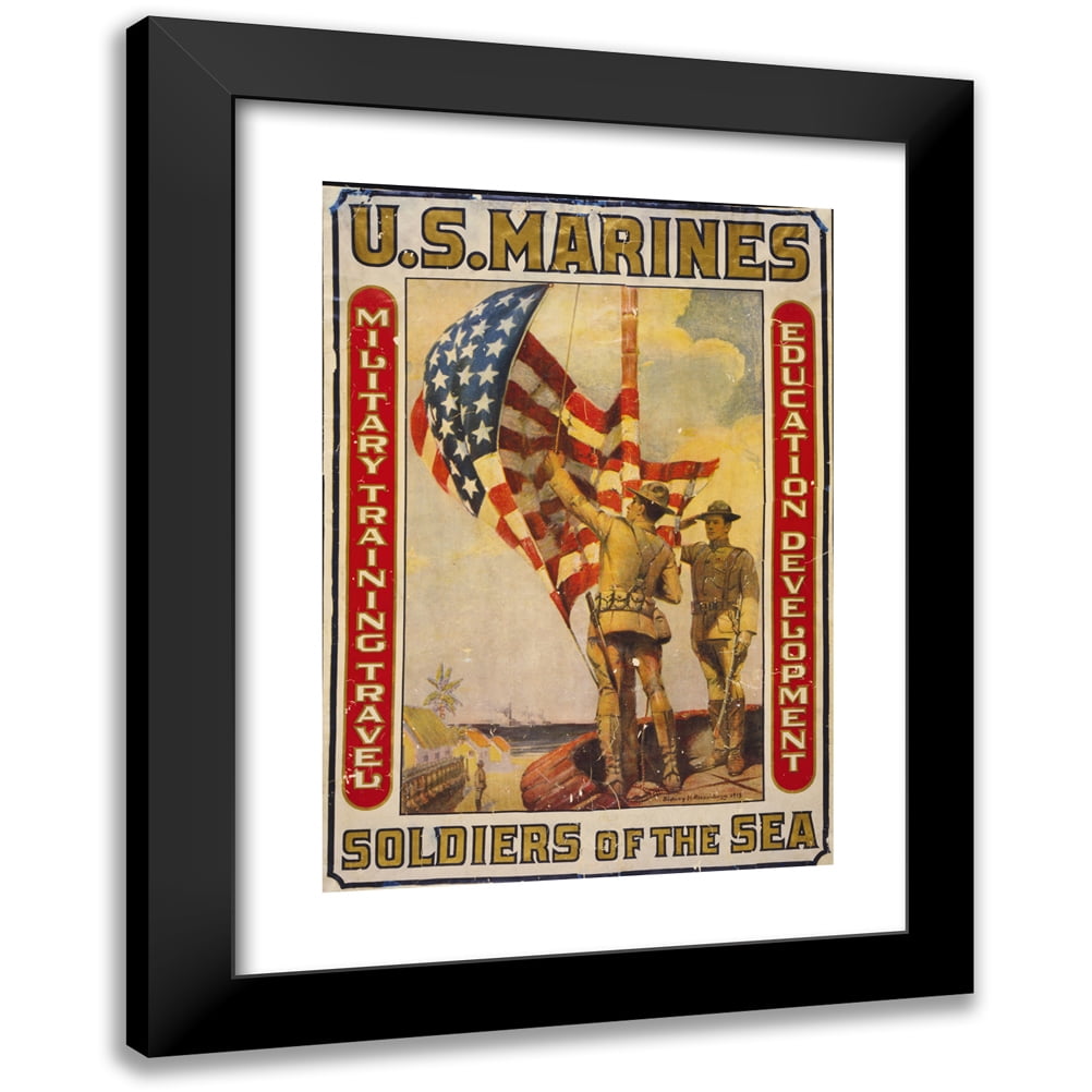 Sidney Riesenberg 11x14 Black Modern Framed Museum Art Print Titled - U ...