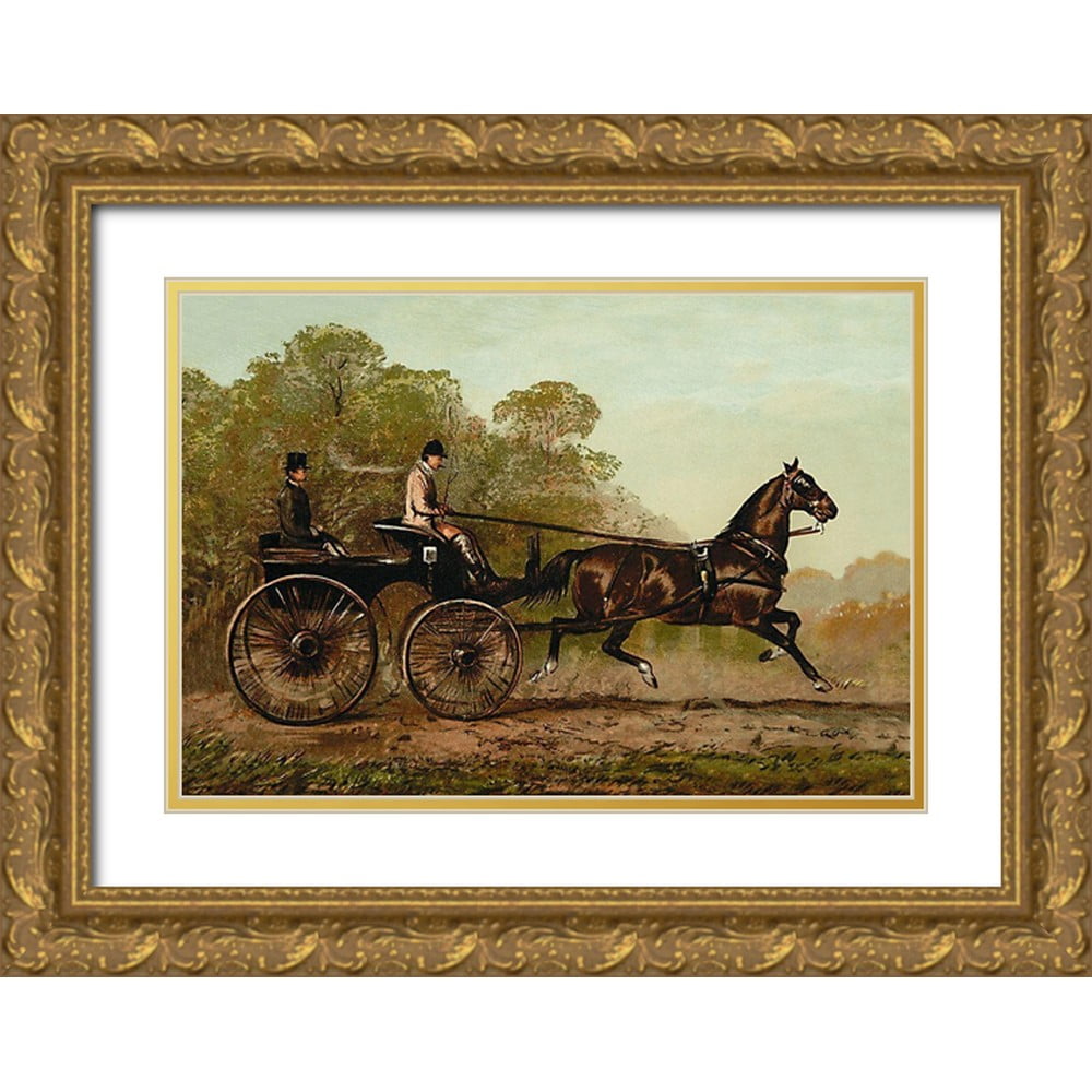 Sidney, Samuel 14x11 Gold Ornate Wood Framed with Double Matting Museum ...