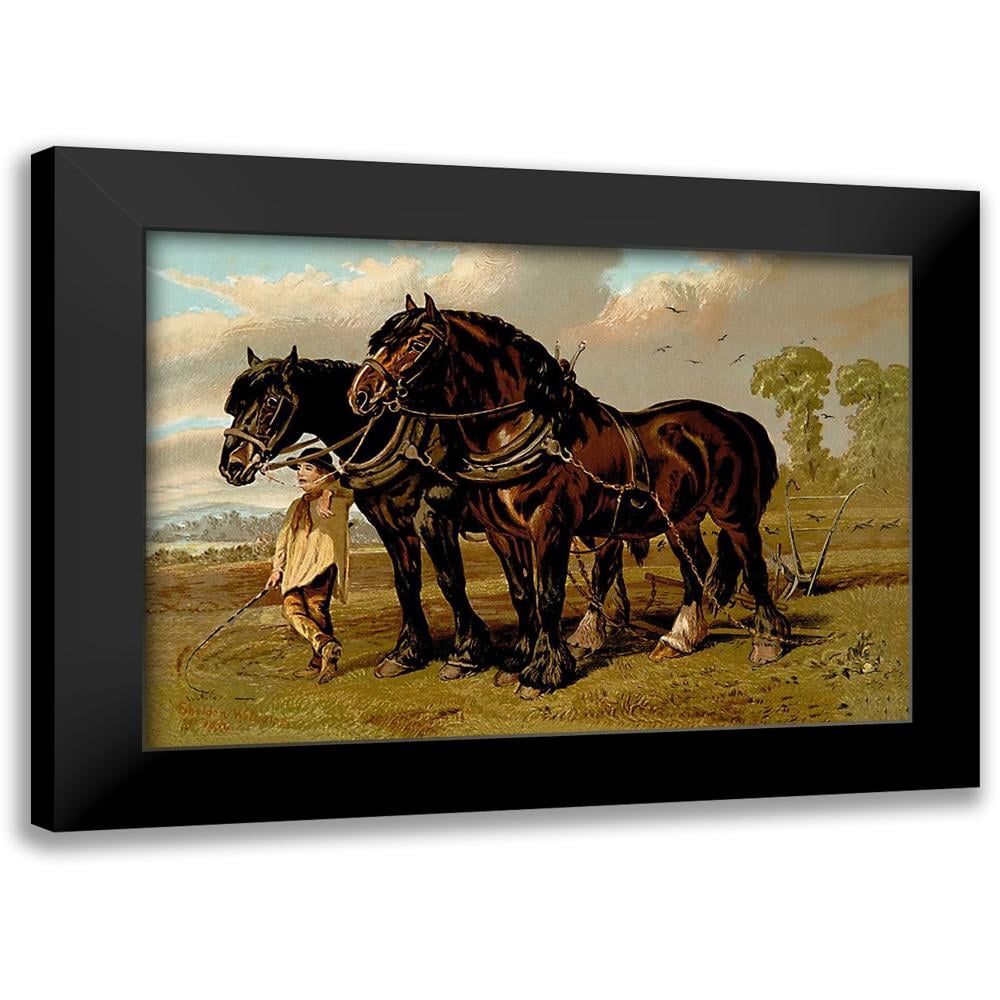 Sidney, Samuel 24x18 Black Modern Framed Museum Art Print Titled ...