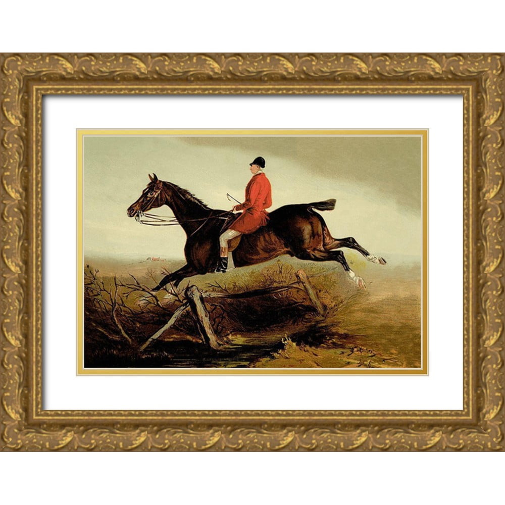 Sidney, Samuel 32x23 Gold Ornate Wood Framed with Double Matting Museum ...