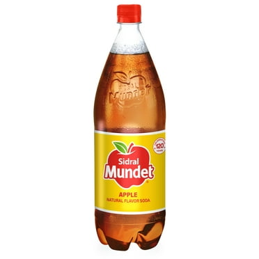(2 pack) Sidral Mundet Apple Soda, 1.58 qt (1.5 Liter), 1 Count ...