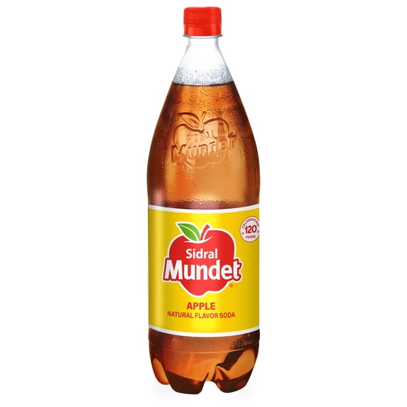 Sidral Mundet Apple Soda, 1.58 qt (1.5 Liter), 1 Count - Walmart.com