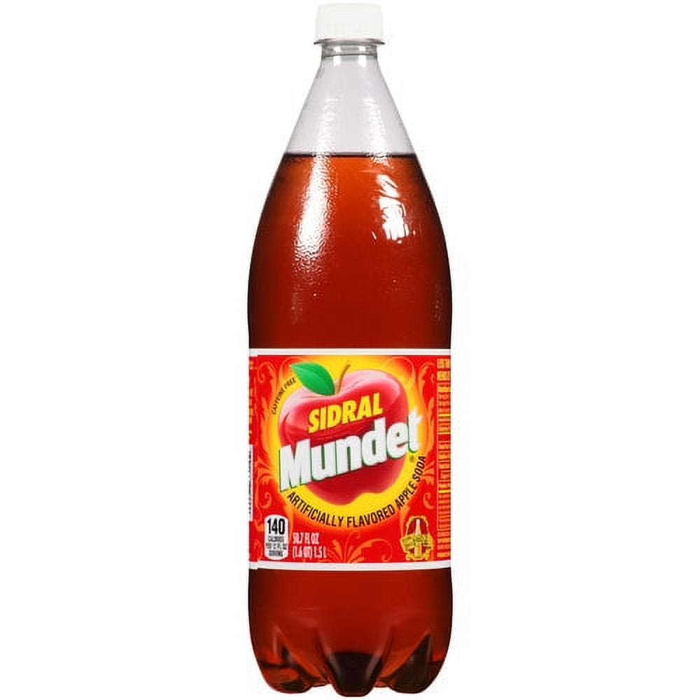 Sidral Mundet Soda, Apple, 50.7 FflOz, 1 Count - Walmart.com
