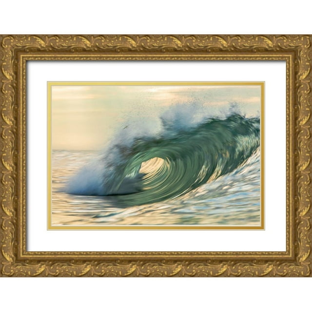 Sieczkiewicz, David A. 14x11 Gold Ornate Wood Framed with Double Matting Museum Art Print Titled ...