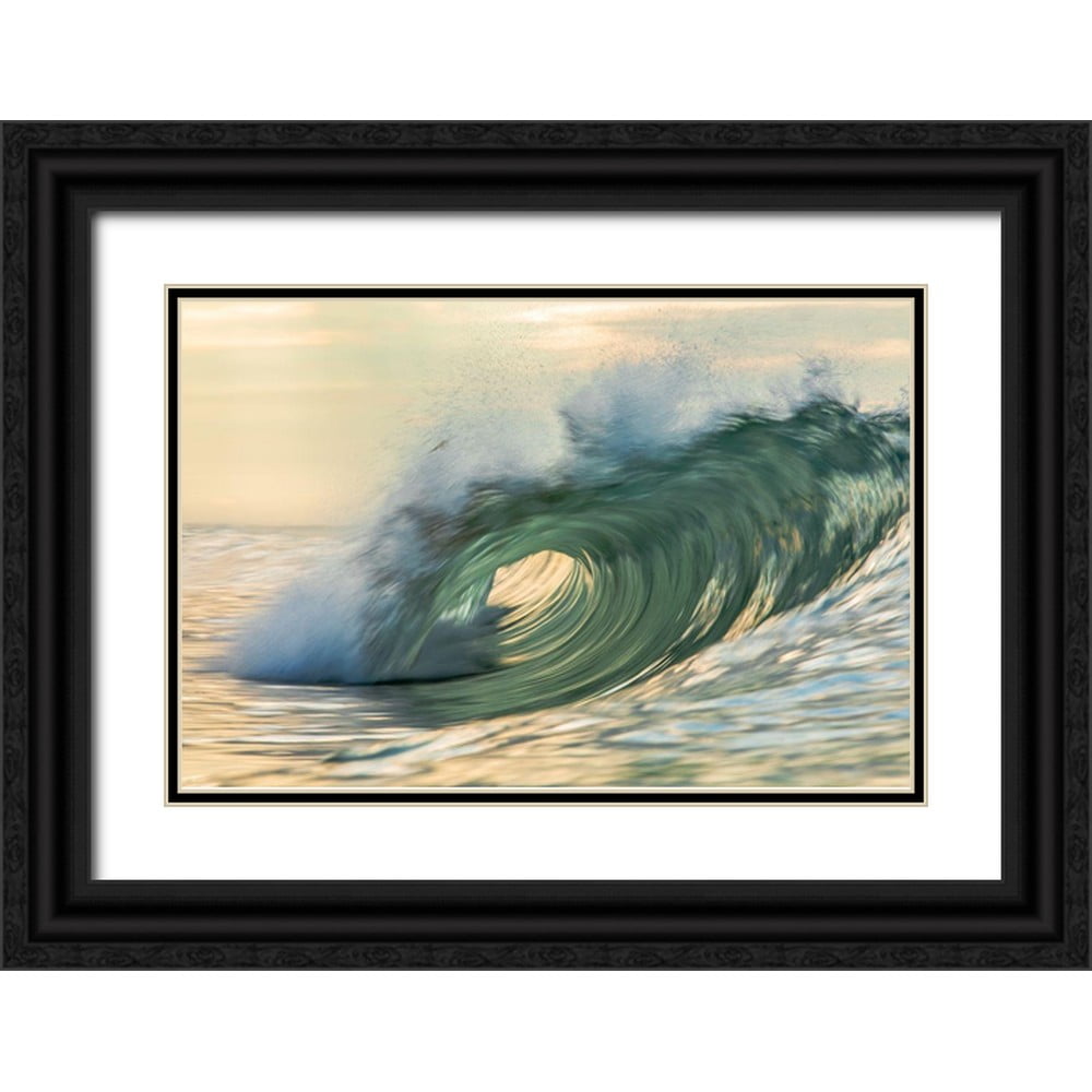 Sieczkiewicz, David A. 18x13 Black Ornate Wood Framed with Double Matting Museum Art Print ...