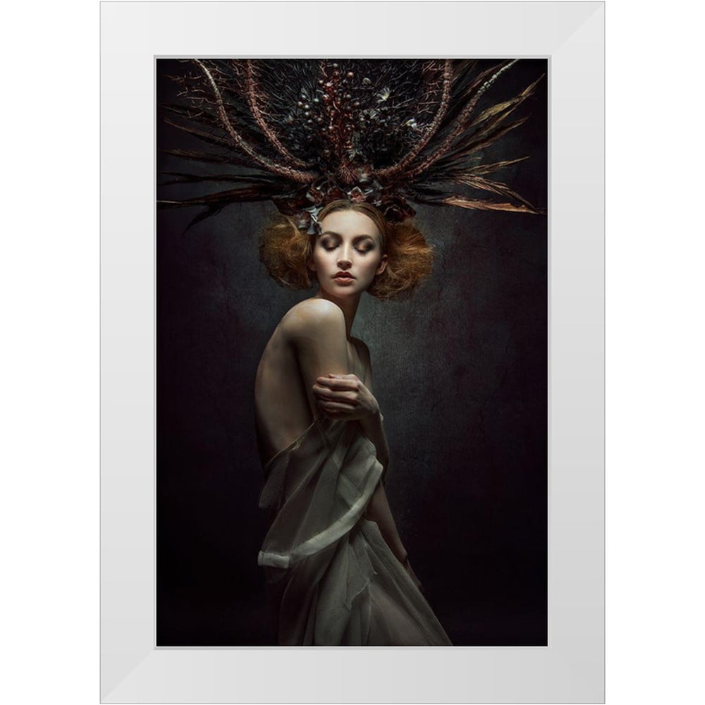 Siegart 17x24 White Modern Wood Framed Museum Art Print Titled - In ...