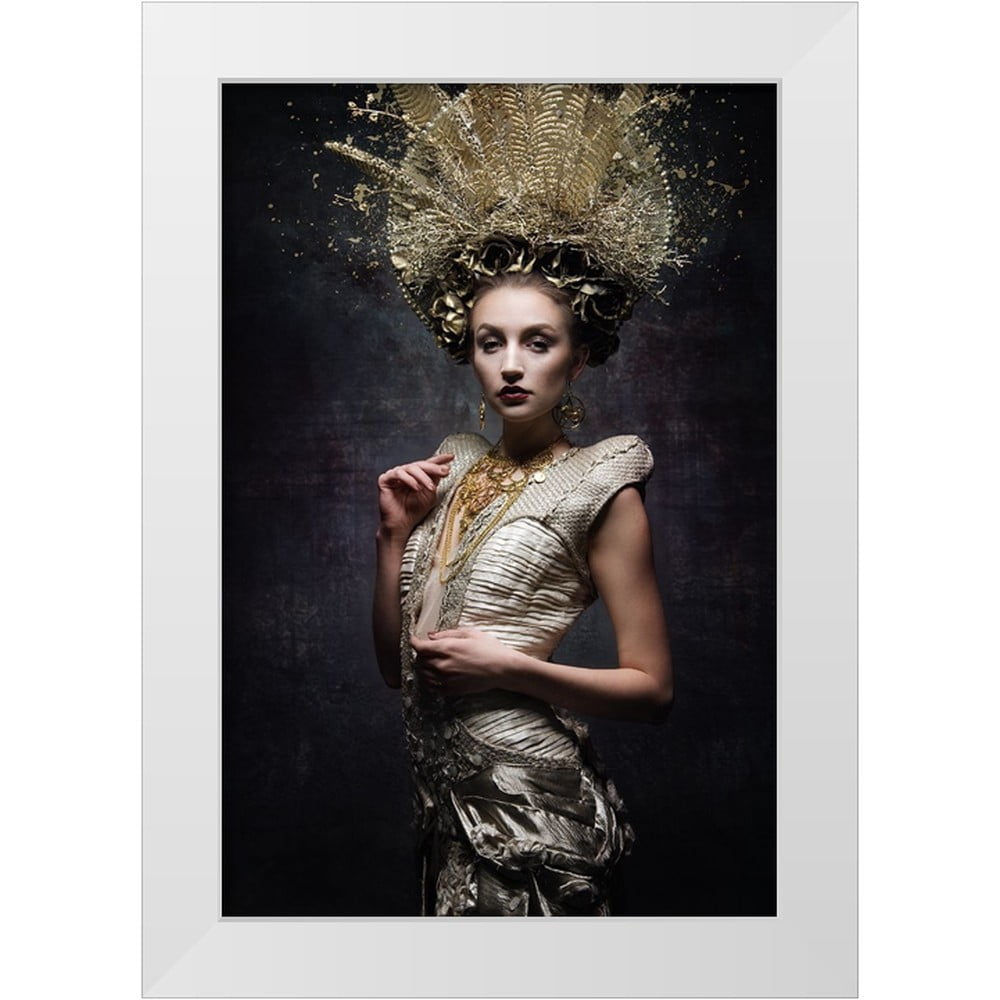 Siegart 23x32 White Modern Wood Framed Museum Art Print Titled - The ...