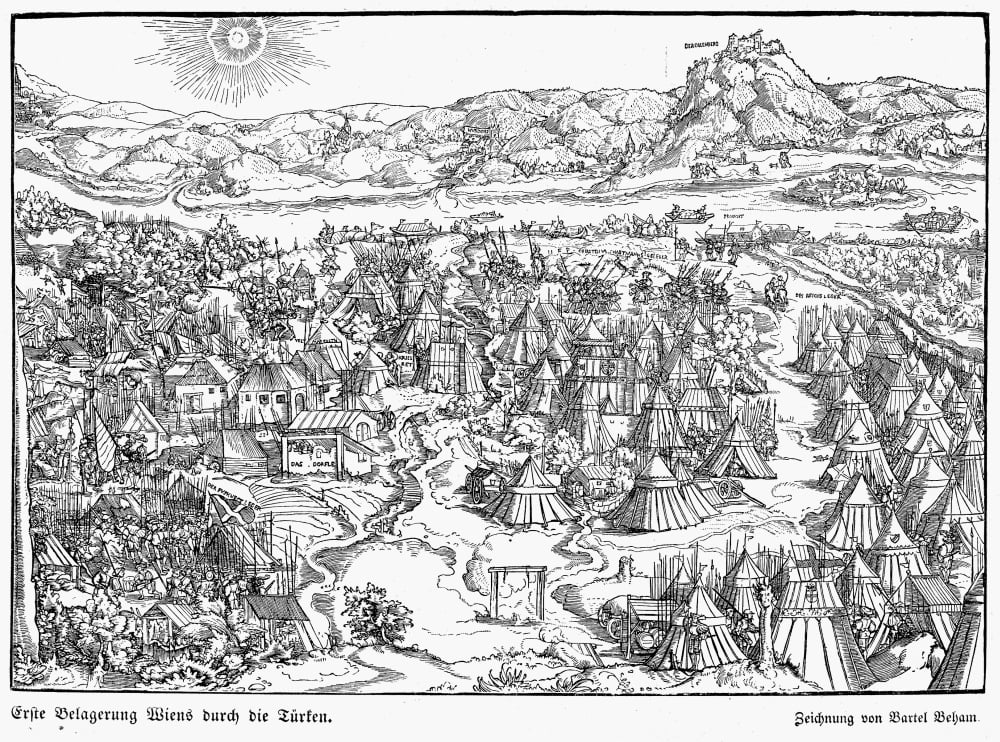 Siege Of Vienna, 1529. /Nthe Siege Of Vienna By The Turks In 1529 ...