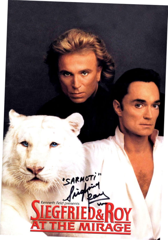 Siegfried And Roy Poster 24In x36In Art Poster 24x36 Multi-Color Square ...