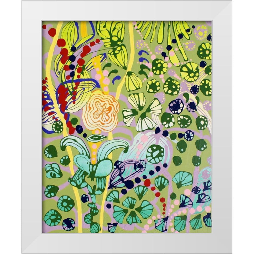 Siegmann, Sofie 26x32 White Modern Wood Framed Museum Art Print Titled - Her Well Trained Arms ...