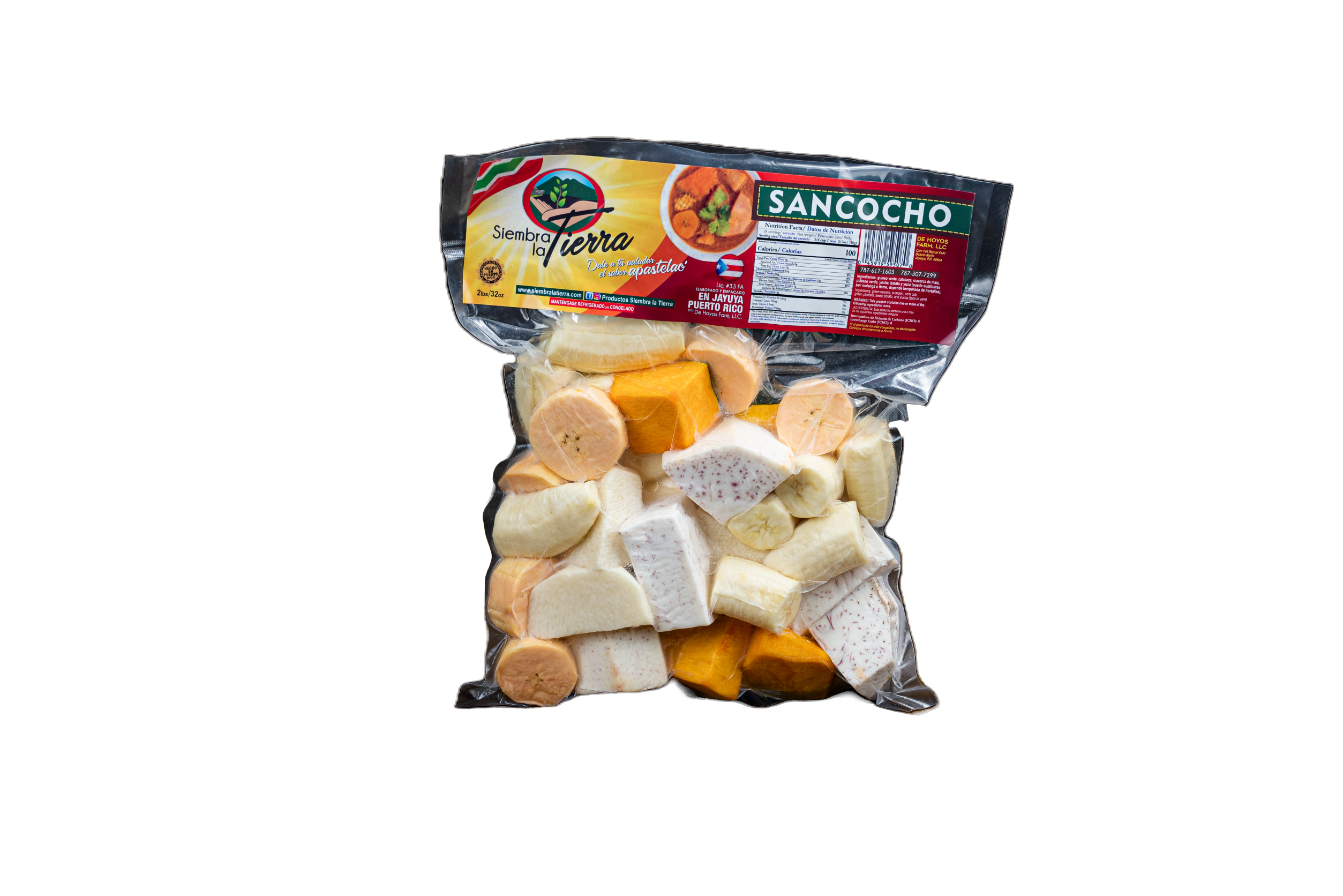 Siembra La Tierra Mixed Vegetables Sancocho, 1.75 lb Bag - Walmart.com