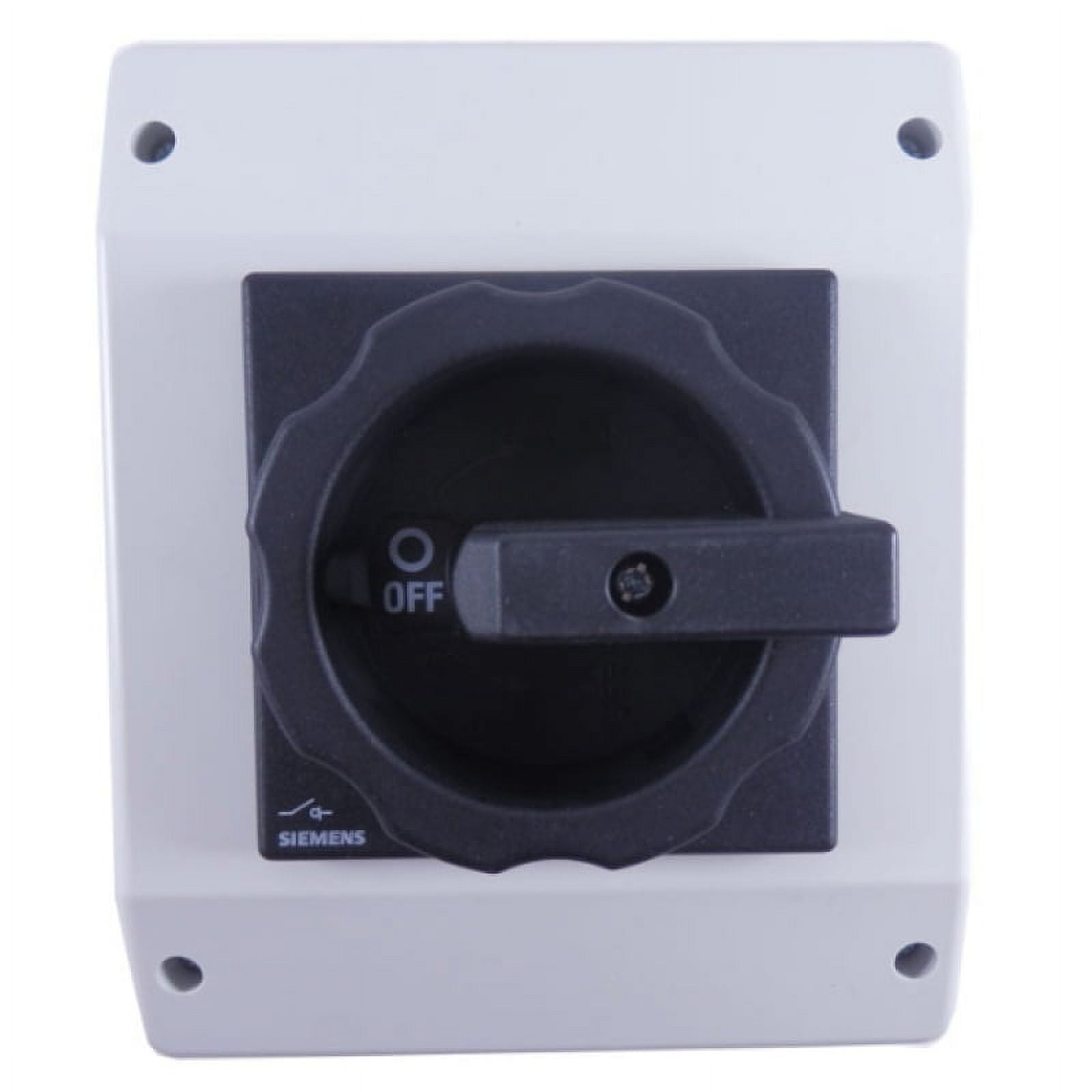 Siemens 3 Pole 63A 22kW IP65 Enclosed Non Fused Isolator Switch ...