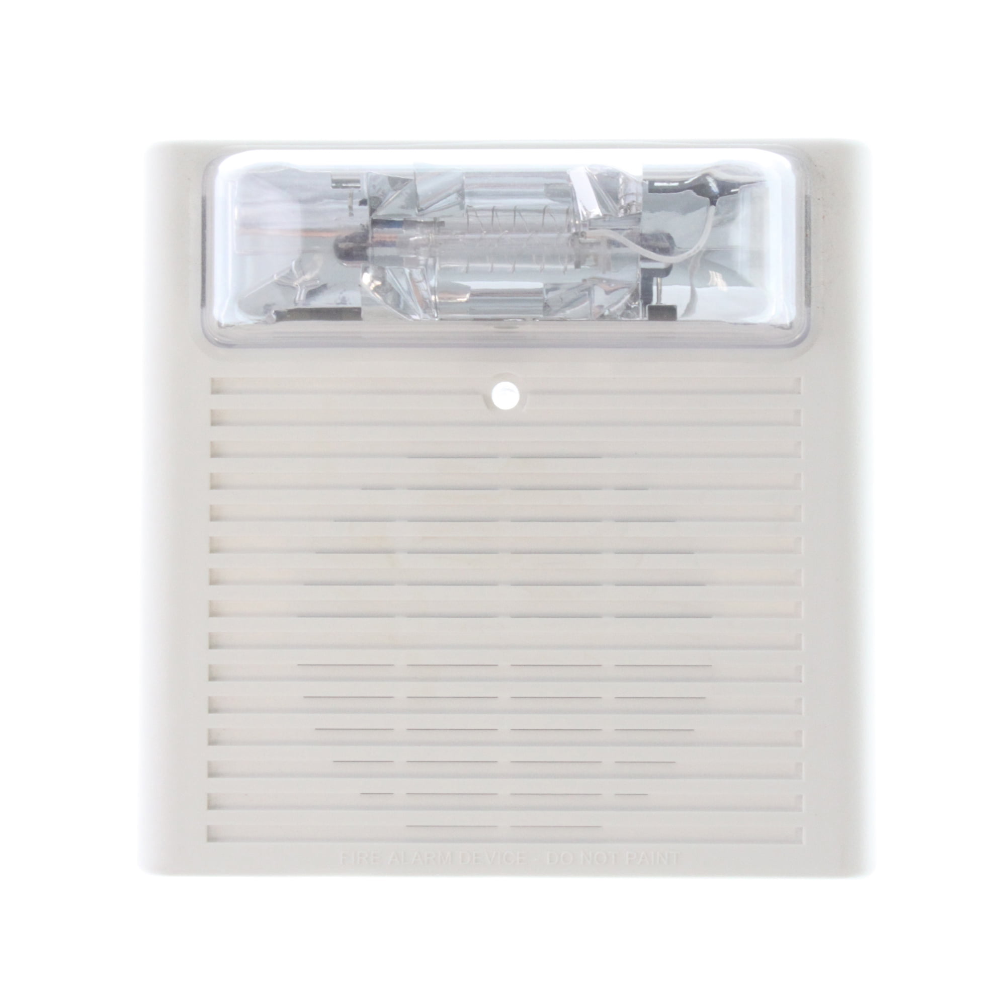 Siemens 500-636182 AS-HMC-CW-WP WeatherProof Outdoor Horn Strobe, White ...