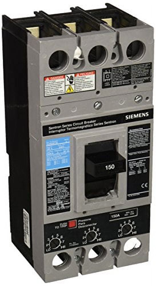 Siemens 150A 3P 600VAC Circuit Breaker FXD6-A FXD63B150, Thermal ...