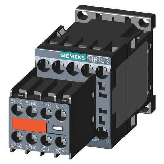 Siemens IEC Control Relay,4NO/4NC,110/120VAC,10A 3RH22441AK60 - Walmart.com