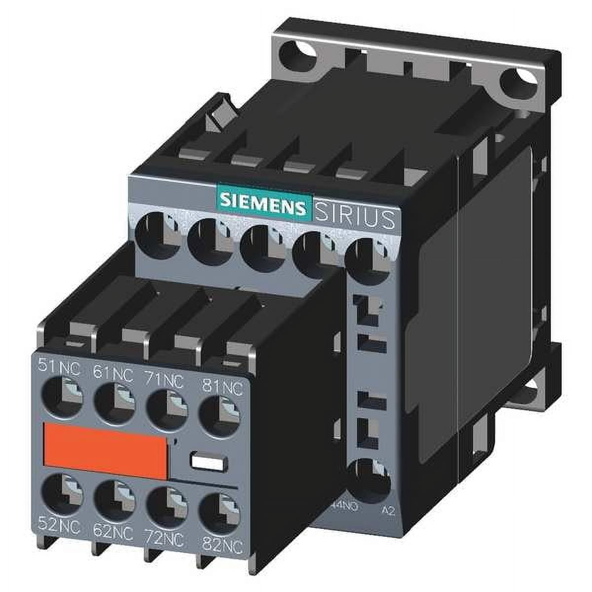Siemens IEC Control Relay, 4NO/4NC, 24V DC, 10 A 3RH22441BB40 - Walmart.com