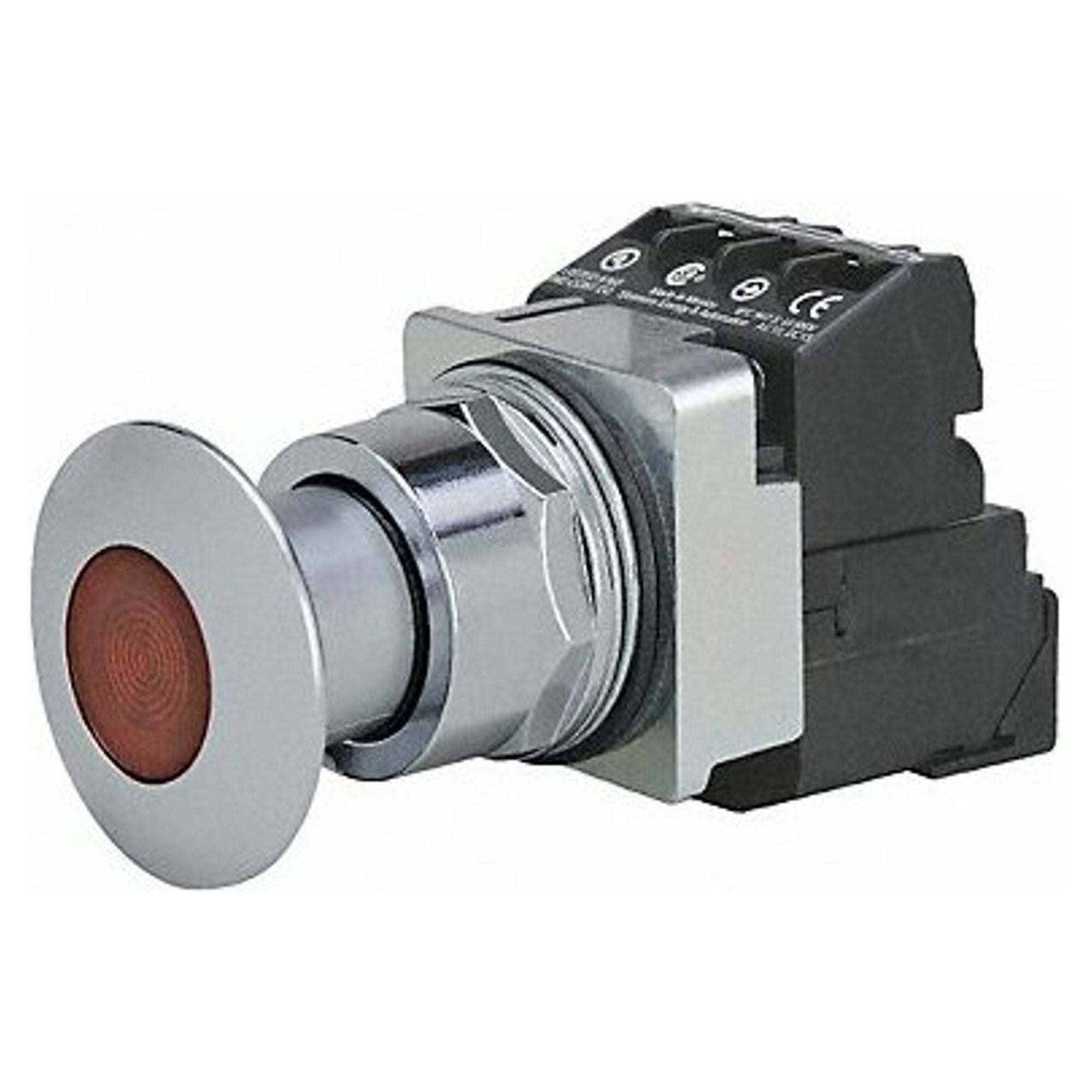 Siemens Illuminated Push Button,30mm,1NO/1NC,Red 52PP2D2AB - Walmart.com