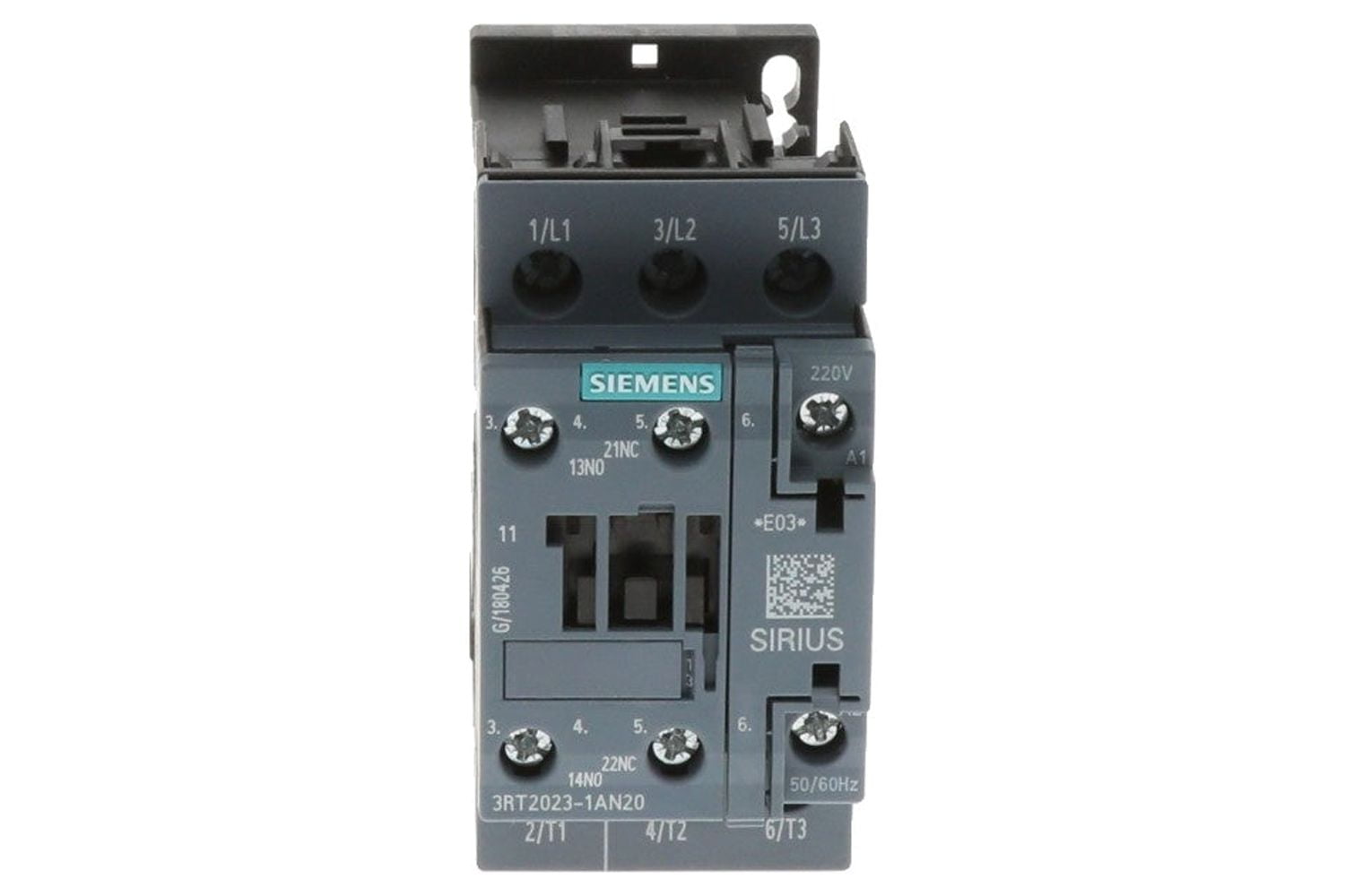 Siemens Industrial Controls 3Rt2026-1Ac20 - 24V 25Amp 3P Contactor ...