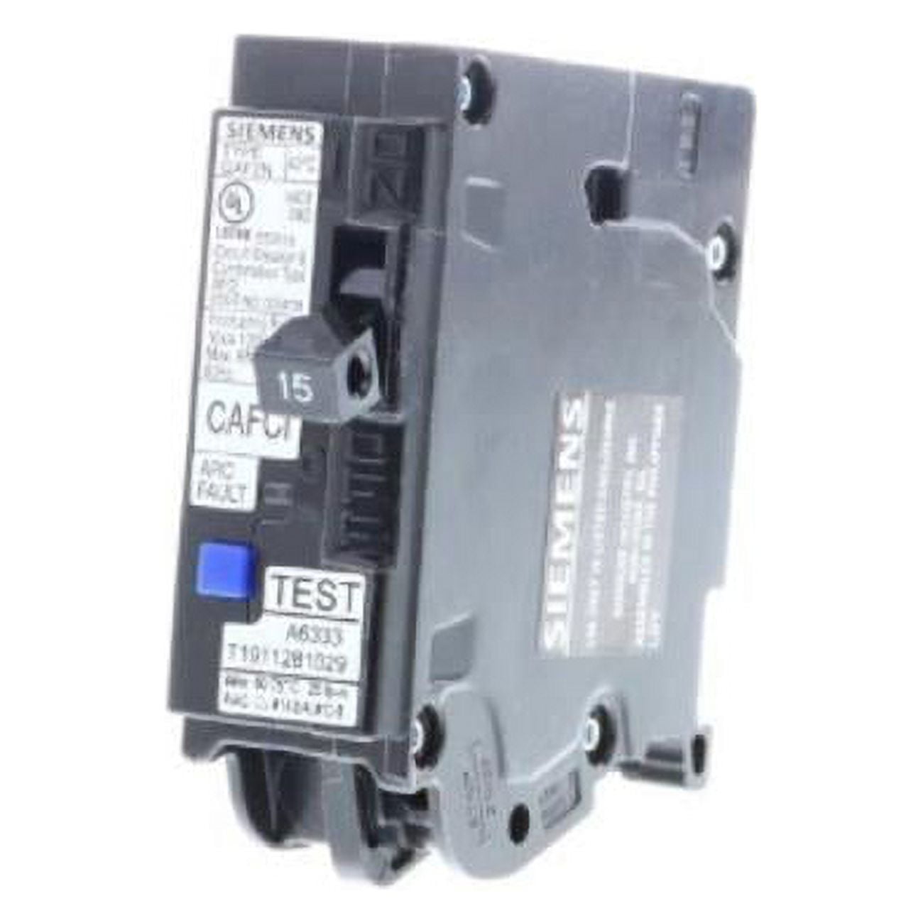 Siemens QA115AFCN 15-Amp 1-Pole Combination Type Arc-Fault Circuit ...