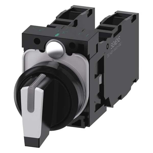 Siemens Non-Illuminated Selector Switch,22mm Sz 3SU1100-2BL60-1LA0 - Walmart.com
