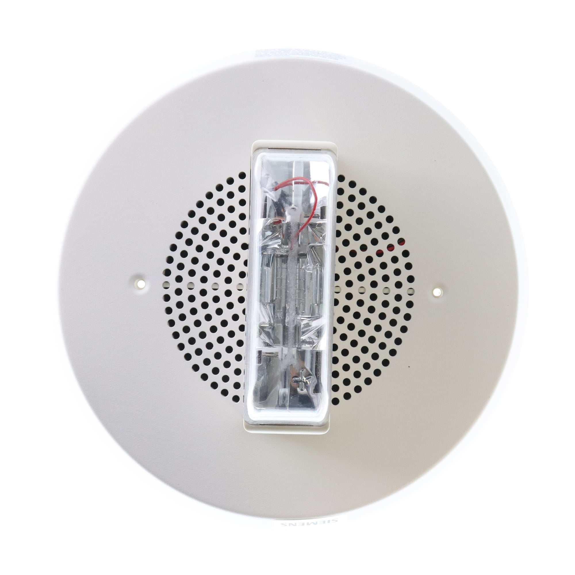 Siemens SET-MC-CW 500-636063 Ceiling Mount Speaker Strobe, 24/70V ...