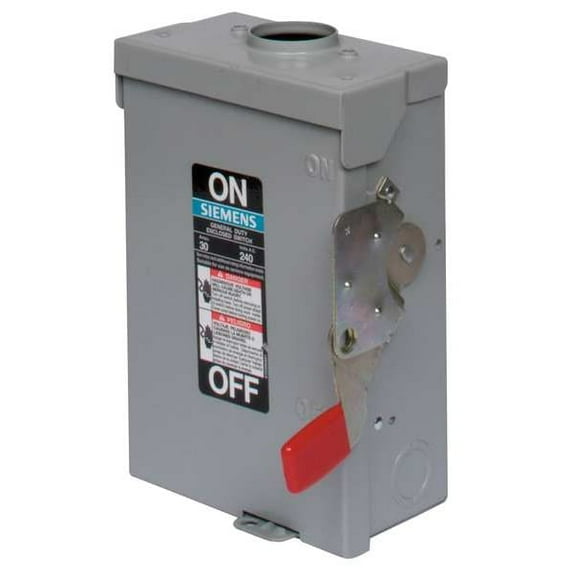 Siemens Safety Switch,240VAC,3PST,200 Amps AC GF324NR - Walmart.com