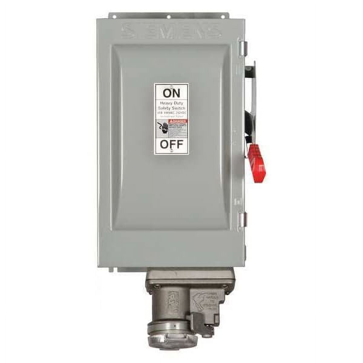 Siemens Safety Switch, Fusible, 60 A, Steel HF362JCH - Walmart.com