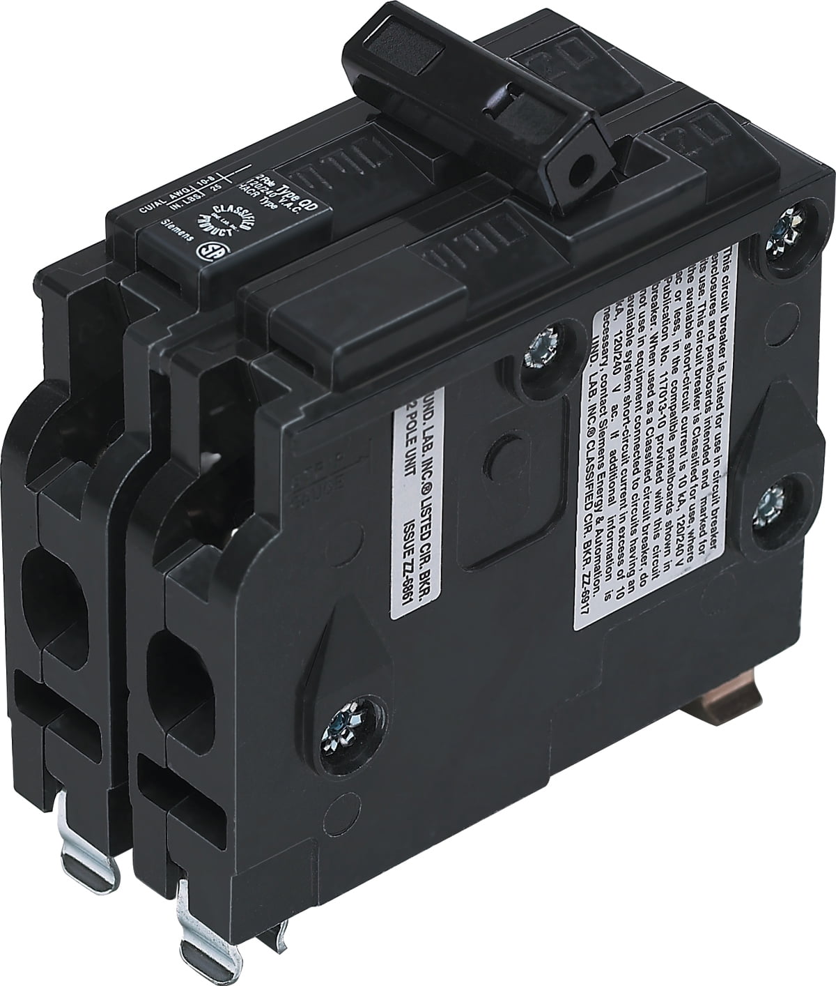 Siemens VPK-D250 50 Amp 2 Pole Circuit Breaker - Walmart.com
