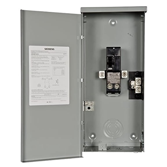 Siemens 200 Amp Main Breaker Panel