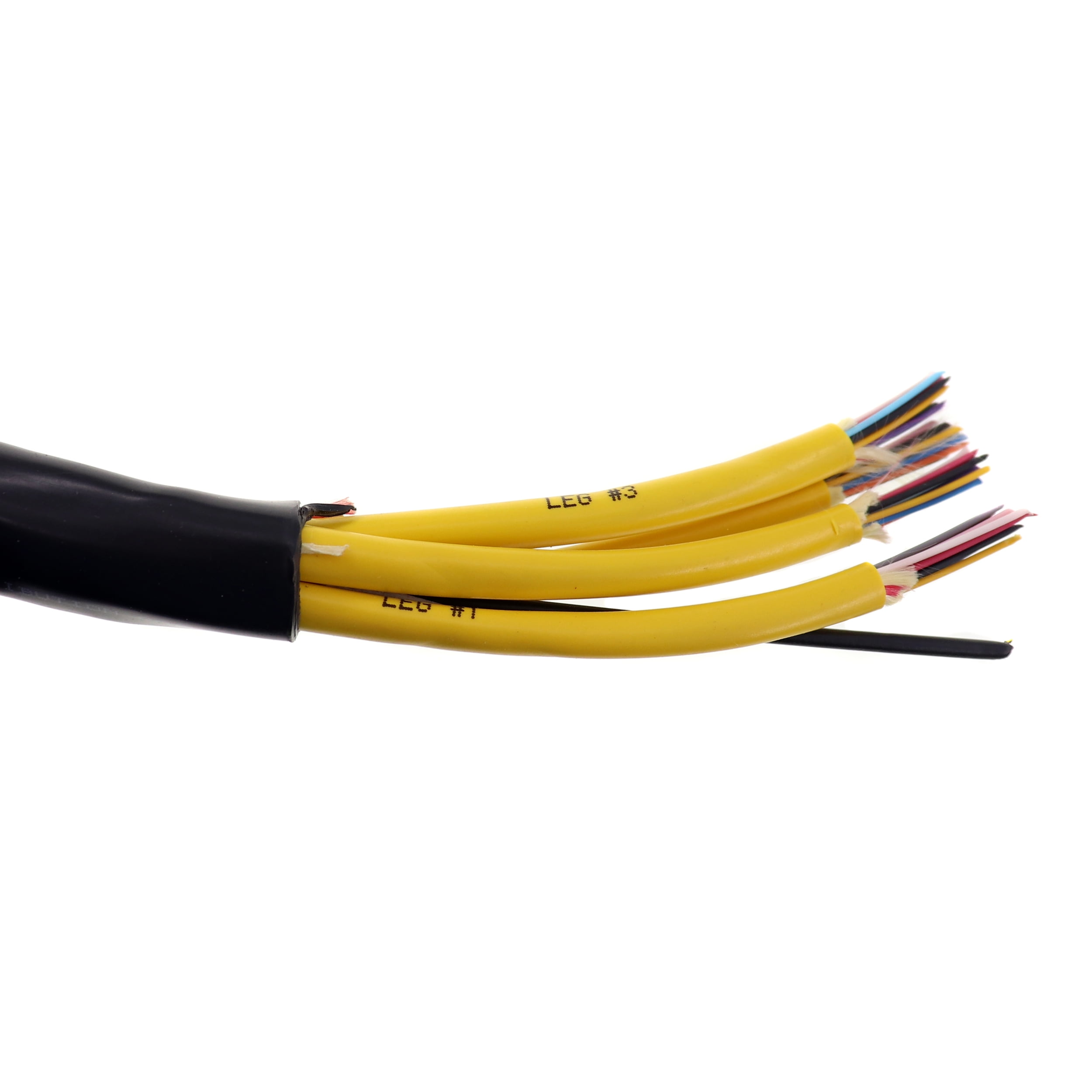 Siemon 9GD8R048 Fiber Optic Cable, 48F, SM 8.3/125um, TB, Indoor ...