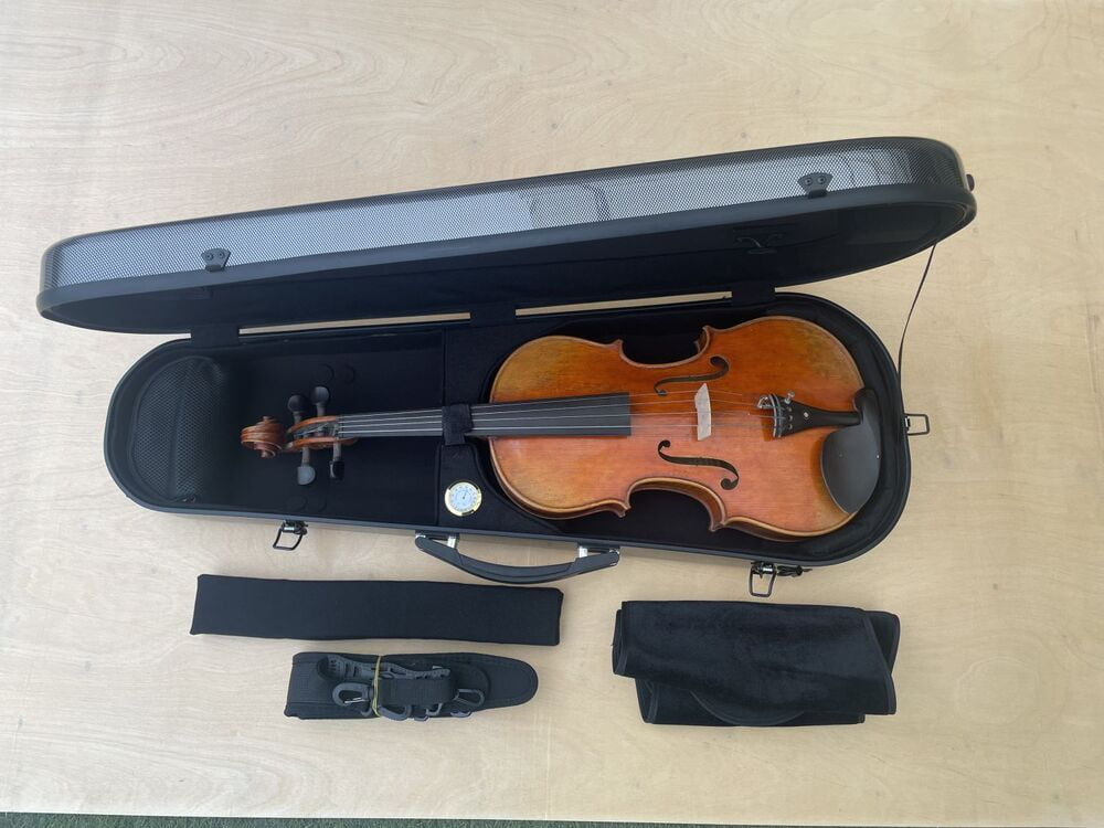 Siemonic 15-16.5inch Viola Case Carbon Fiber Violin Box Thick Padding ...