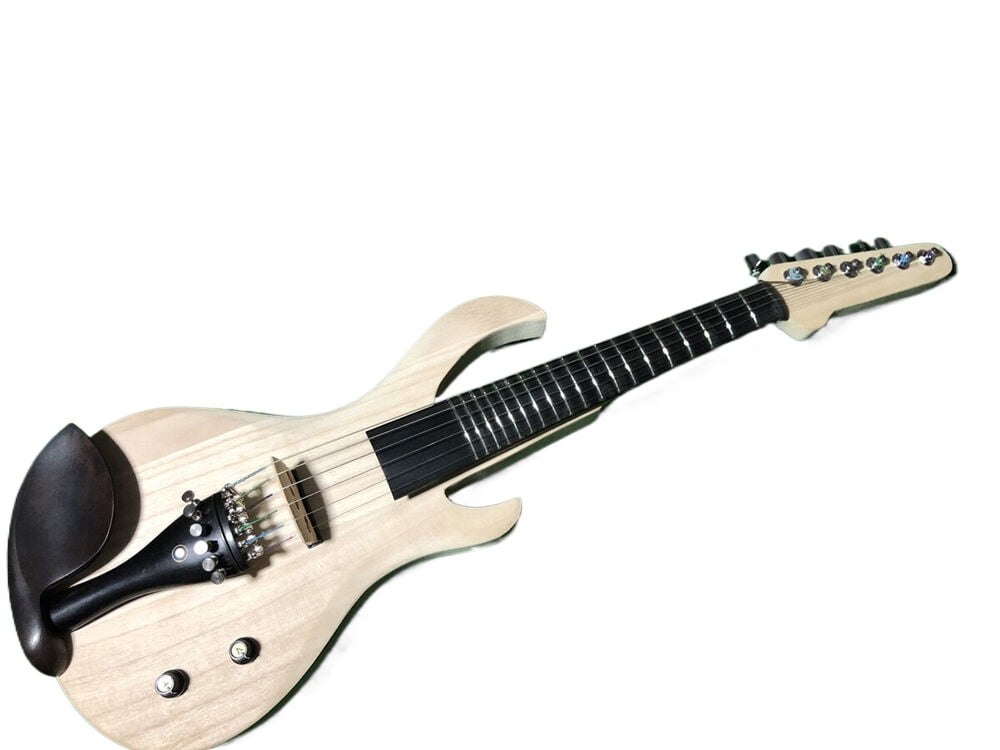 Siemonic 6 string Electric violin 4/4 Solid wood Ebony Fittings 19 Fret ...