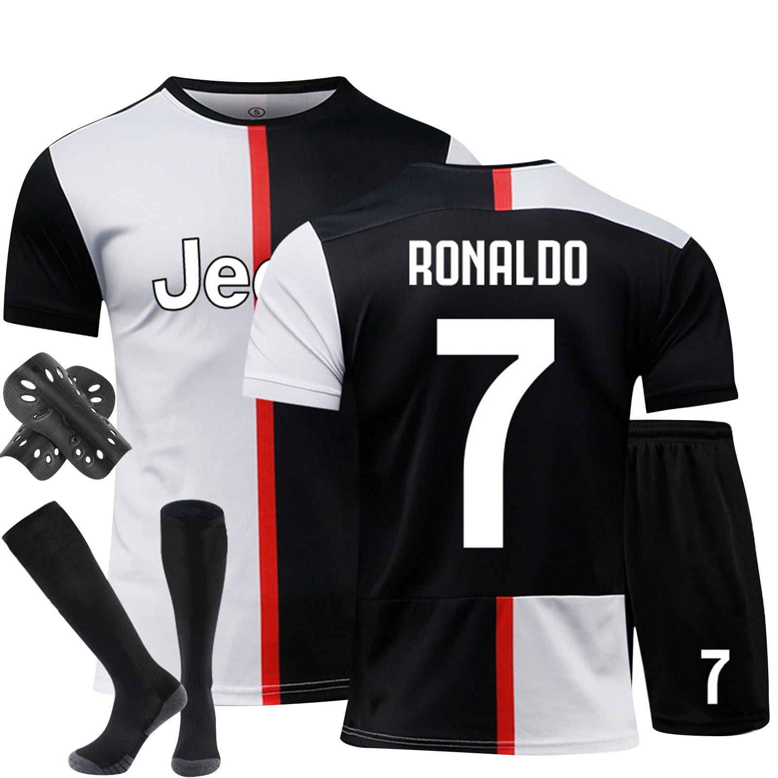 Sien 1920 Italian Soccer League Soccer Jersey, #7 RONALDO Retro Three ...