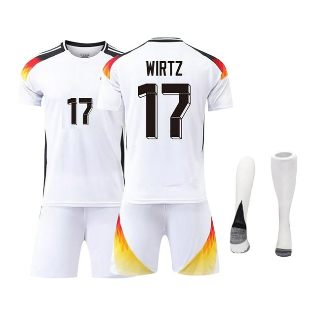 Sien 2024 German Home Game Soccer Jersey, 3 Piece Set 24-25 German Soccer Jersey Printed Fashion ...