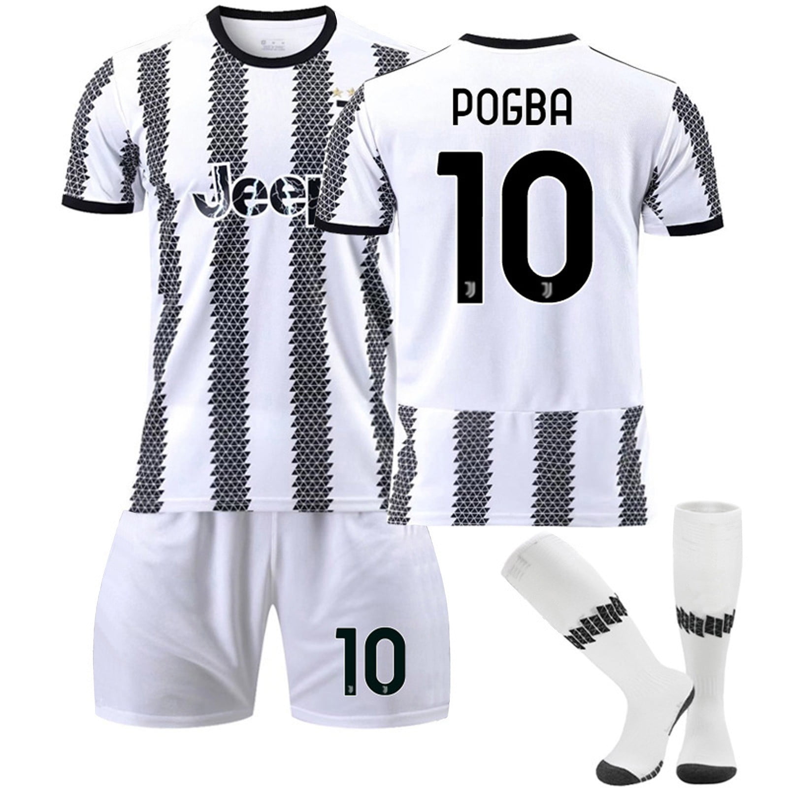 Sien 2223 Italian Soccer League Home Game Soccer Jersey, #10 POGBA Two-colour Short Sleeve 3 ...